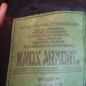 KNOX ARMORY | Jackets & Coats | Knox Armory Flight Jacket | Poshmark